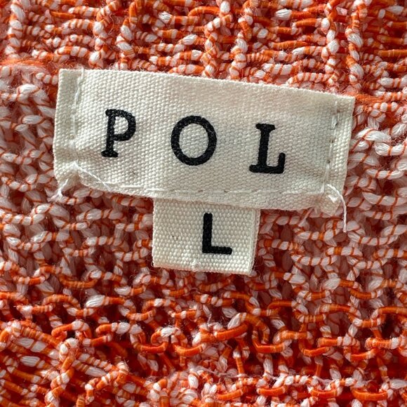 POL | Sweaters | Pol Sweater Size Large Striped Long Sleeve Pullover ...